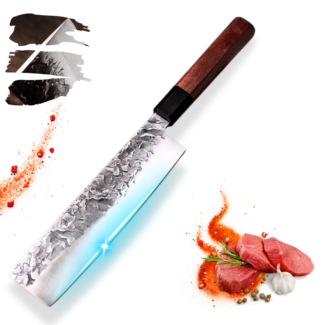 Cutit Profesional Japonez Lemaro®, Forjat Manual, Otel Premium, Maner